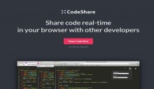 Codeshare, plataforma web para compartir código de programación en ...