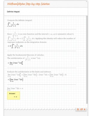 Step by step Solutions for Definite Integrals in Wolfram Alpha ...